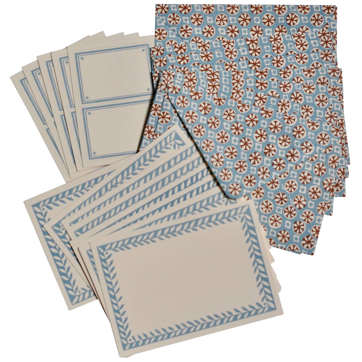 {Cambridge Imprint} Sea Urchin Sky and Cocoa Notecards :: Set of 10 ...