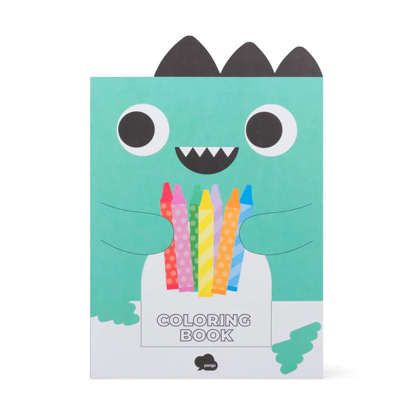 {Pango} Coloring Book with Stickers :: Dinosaur – Ellington & French