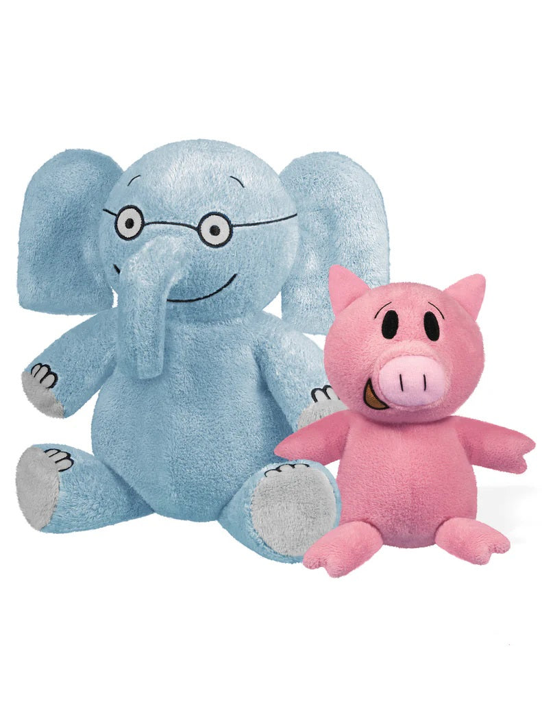 {YOTTOY} Elephant & Piggie Soft Toy Pair – Ellington & French