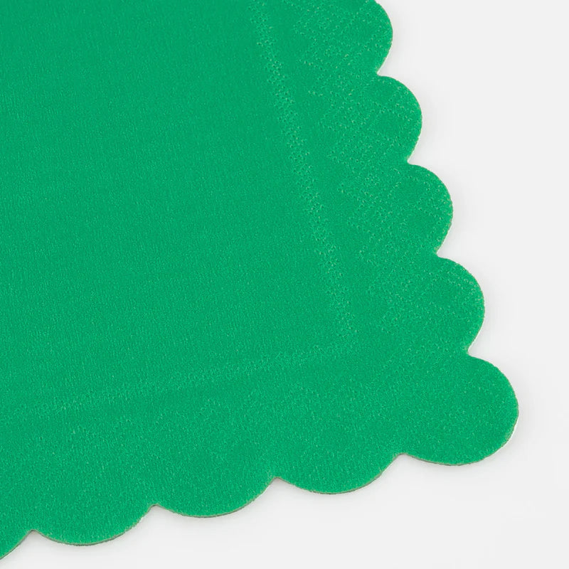 {Meri Meri} Paper Napkins :: Fir Tree Green :: Large :: Set of 16 ...