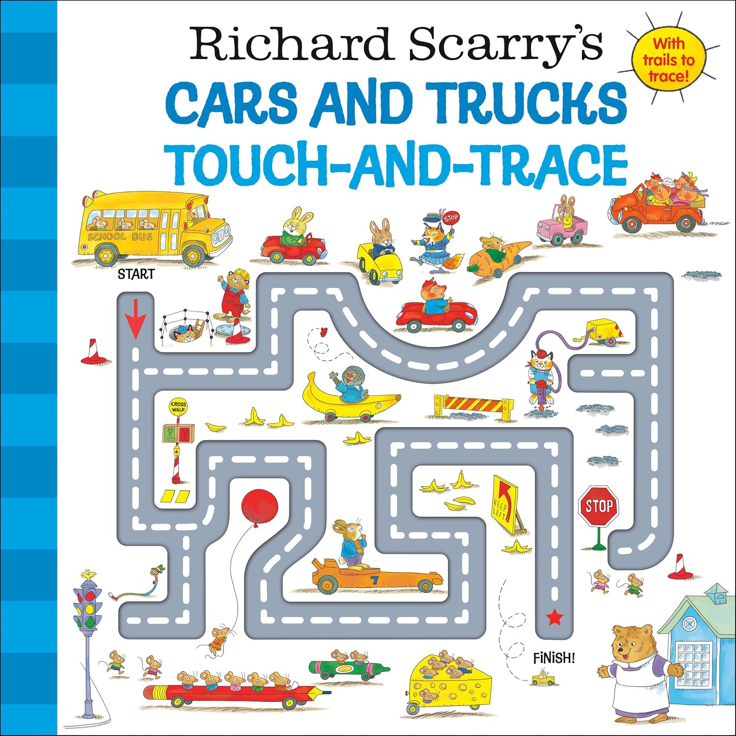 {Random House} Richard Scarry's Cars and Trucks Touch-and-Trace ...