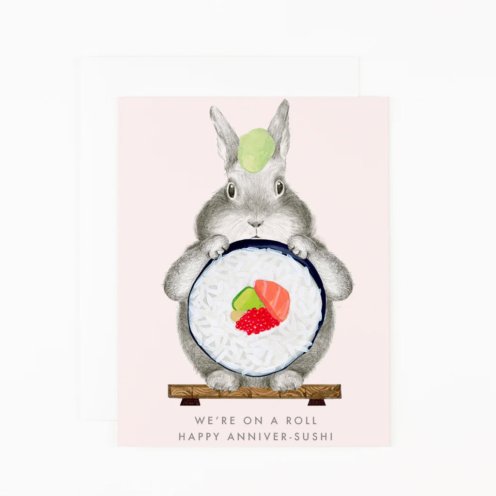 {Dear Hancock} Happy Anniver-sushi Card – Ellington & French
