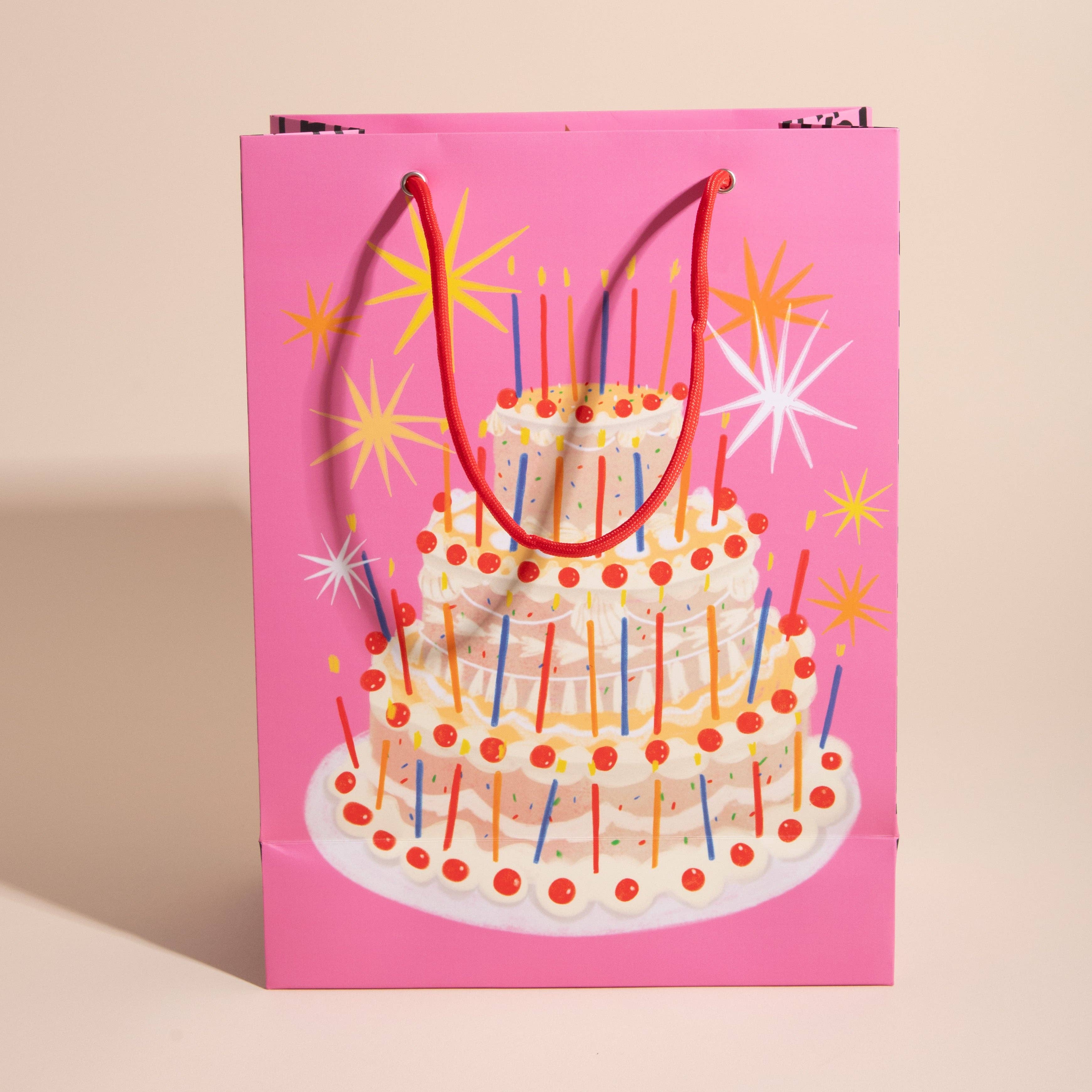 {Carolyn Suzuki Goods} Giant Cake Gift Bag – Ellington & French