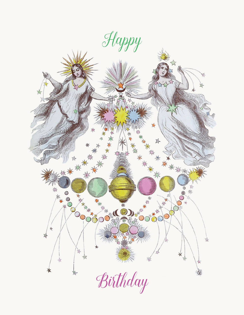 {P. Flynn Design} Happy Birthday Sprites Card – Ellington & French